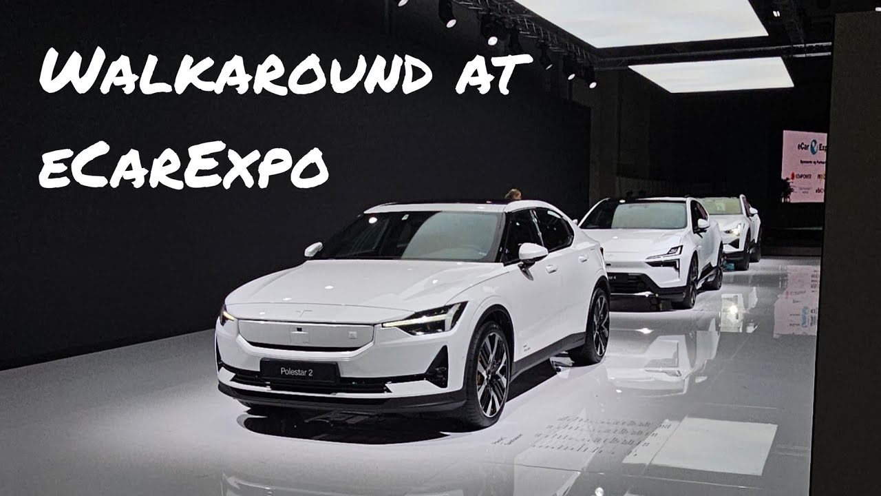 eCar Expo Walkaround, with Polestar 4 😎 - YouTube