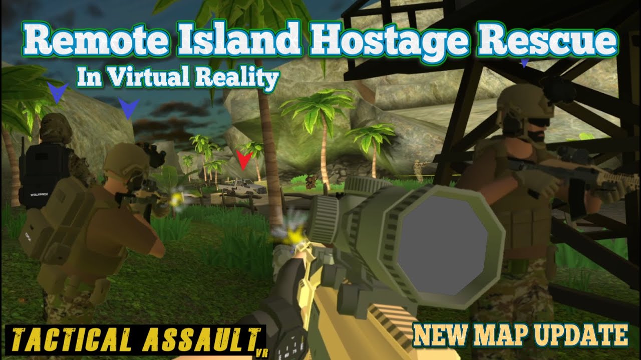 Tactical Gamers Rescue Hostages In Virtual Reality || Tactical Assault ...