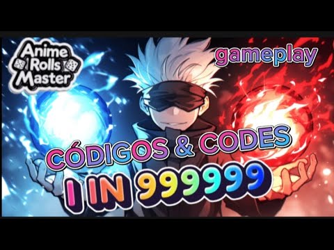 ⚠️ NOVOS ⚠️ CÓDIGOS ANIME ROLLS MASTER | ROBLOX | ANIME ROLLS MASTER ...