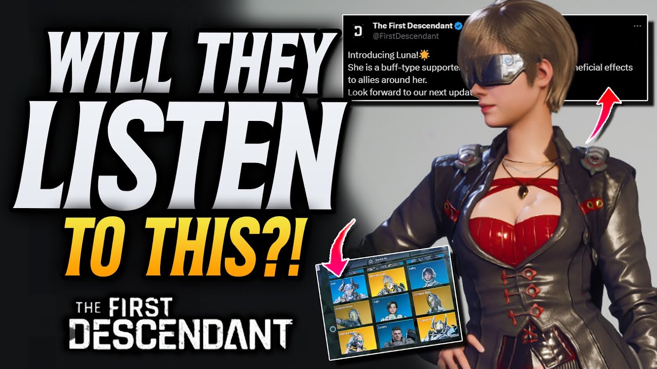 The First Descendant Is Missing Something Big! But Luna Is Here! - YouTube