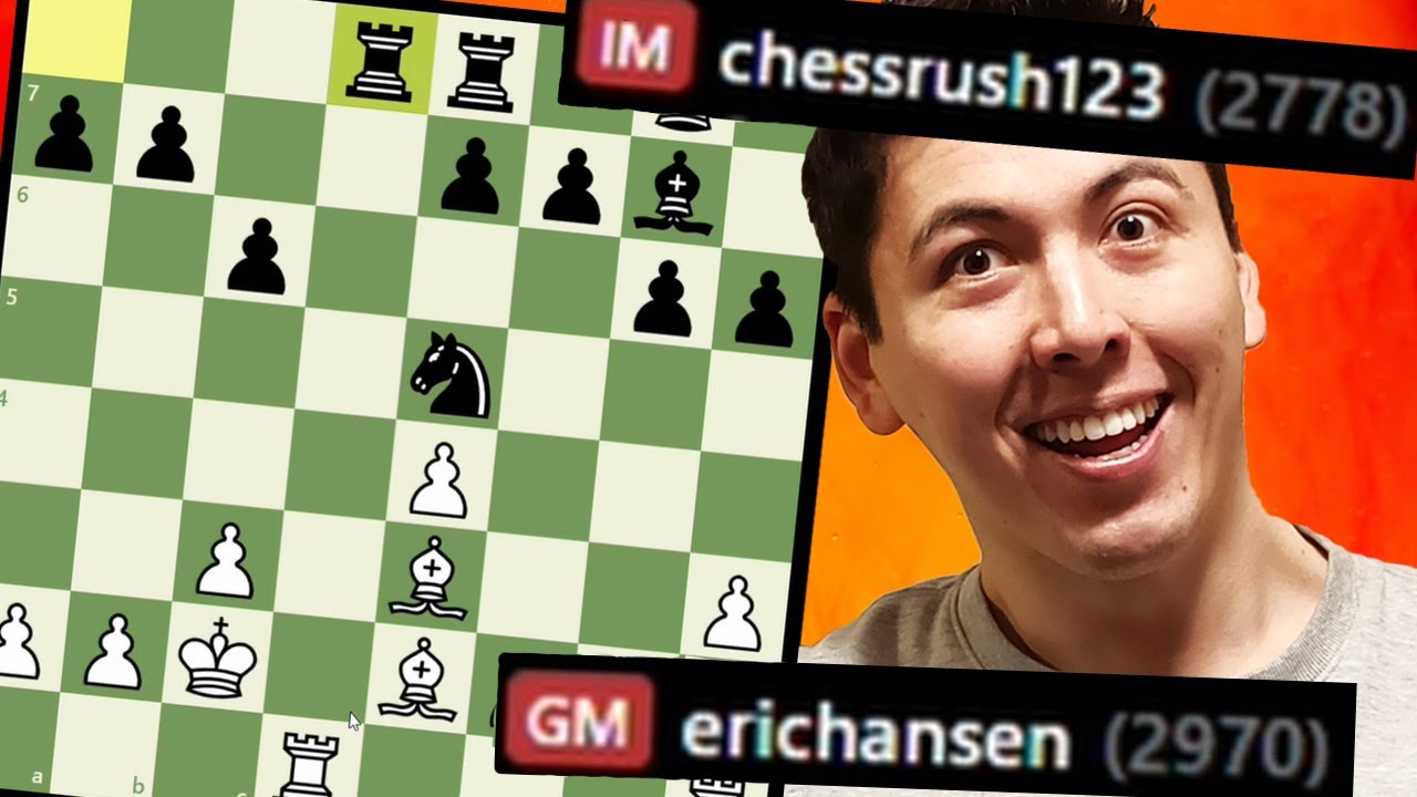 How good is the bishop pair? GM Eric Hansen plays BLITZ chess - YouTube