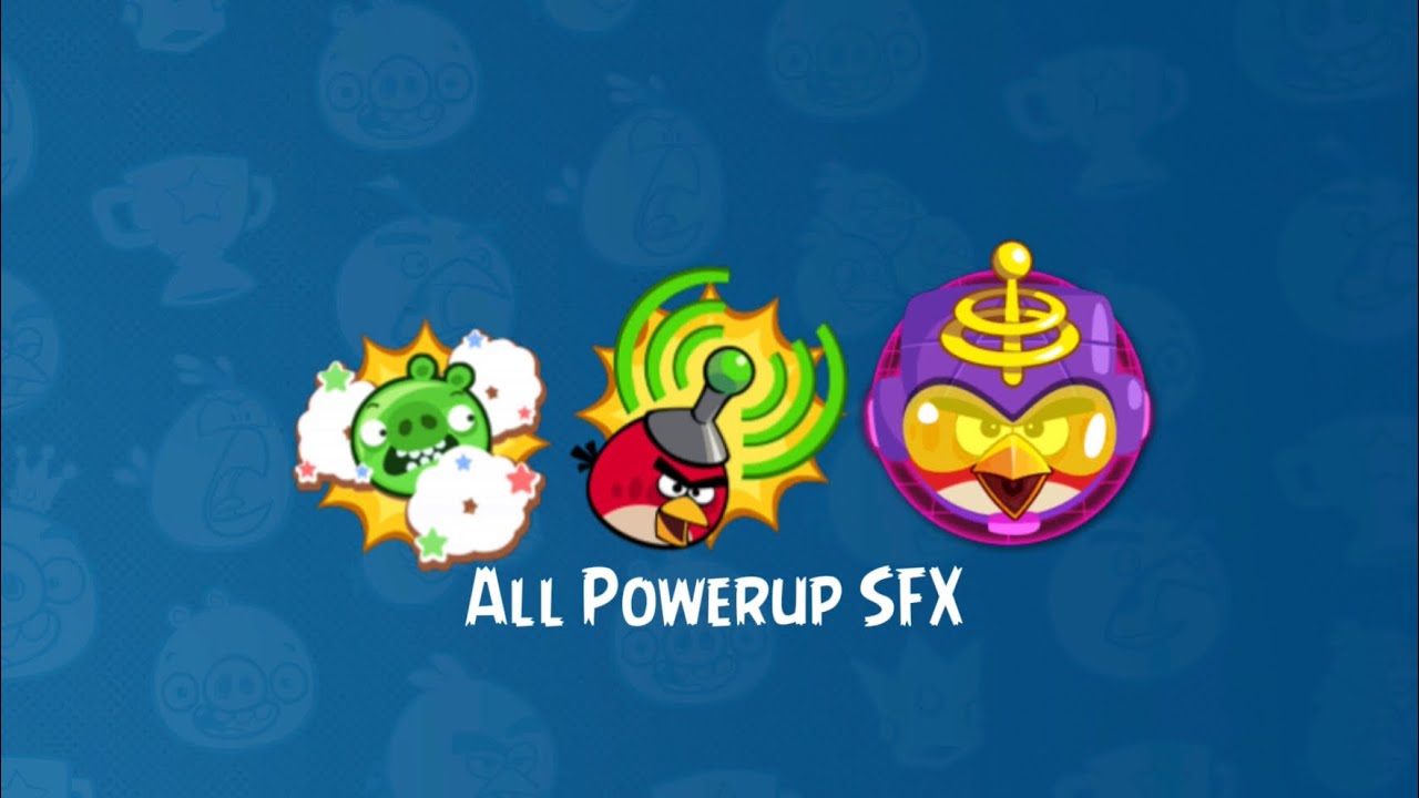 Angry Birds Seasons - All Powerup Sound Effects - YouTube