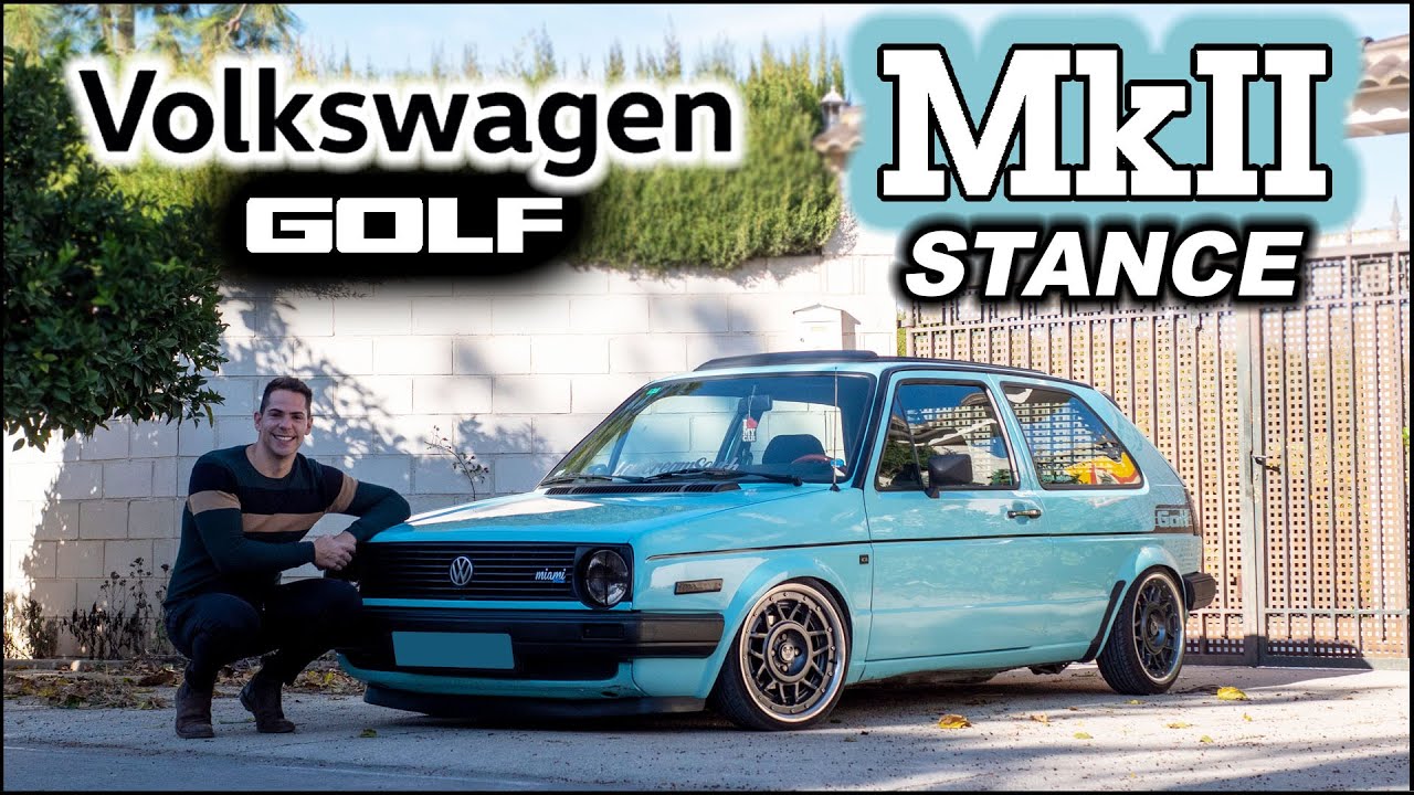 Proyecto Stance Volkswagen Golf Mk2 | Supercars of Mike - YouTube
