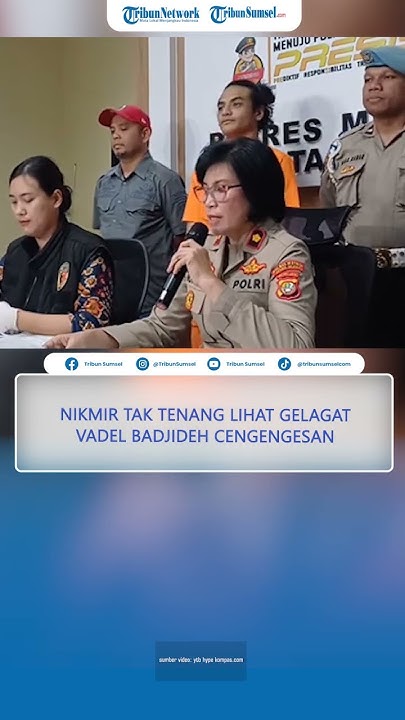 NIKITA Mirzani Akui Tak Tenang Lihat Gelagat Vadel Badjideh Cengengesan saat Pakai Baju Tahanan ...