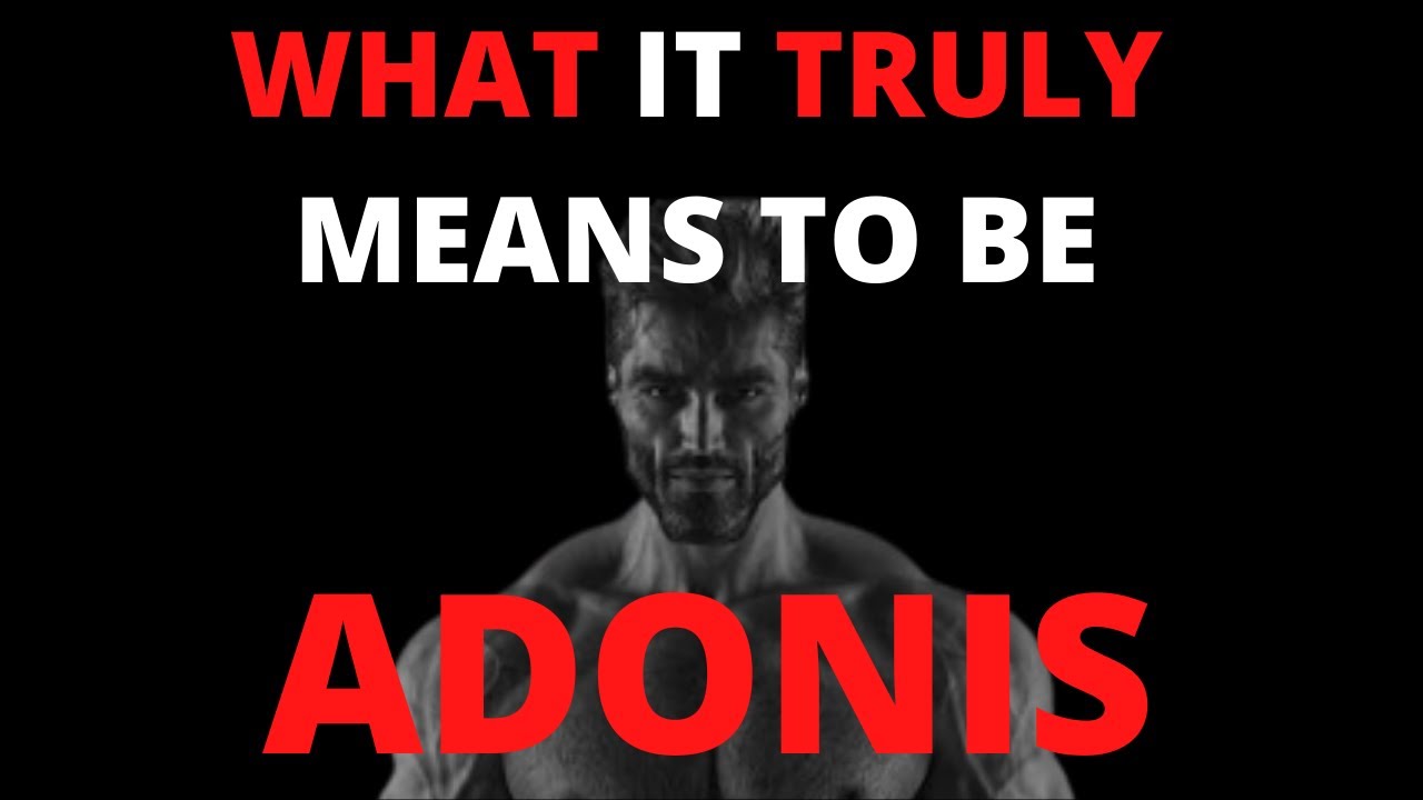What It Truly Means to be Adonis - YouTube