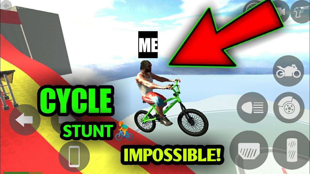 IMPOSSIBLE CYCLE STUNT😱INDIAN BIKE DRIVING MALAYALAM| - YouTube