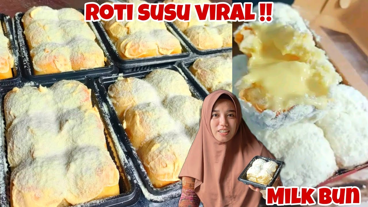 RESEP ROTI SUSU THAILAND/ MILK BUN.. Jualan ini Laris banget‼️ Rasanya ...
