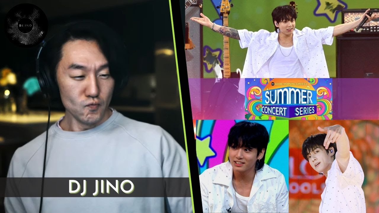 DJ REACTION to KPOP - JUNGKOOK GMA SEVEN PERFORMANCE - YouTube