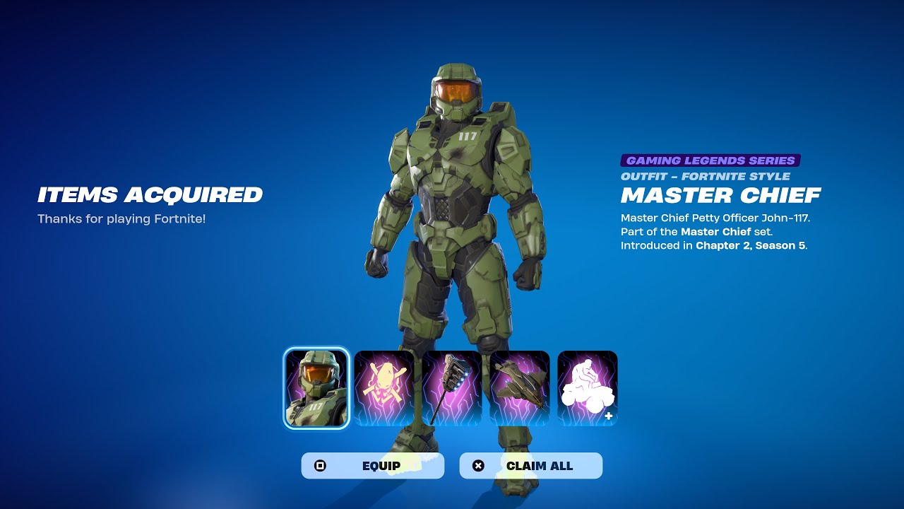 How To Get Master Chief Skin For FREE! (Fortnite) - YouTube