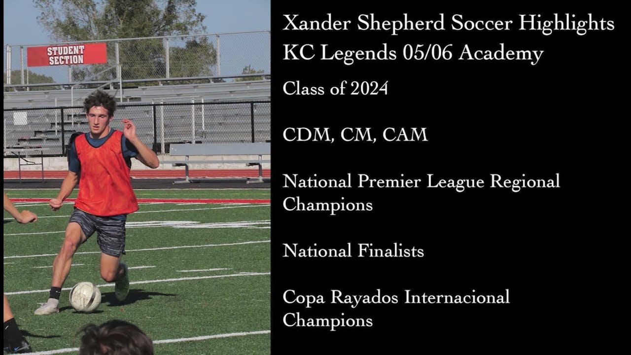 Xander Shepherd Soccer Highlights - YouTube