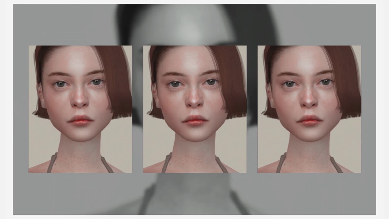 JUNE SKIN by sims3melancholic - YouTube