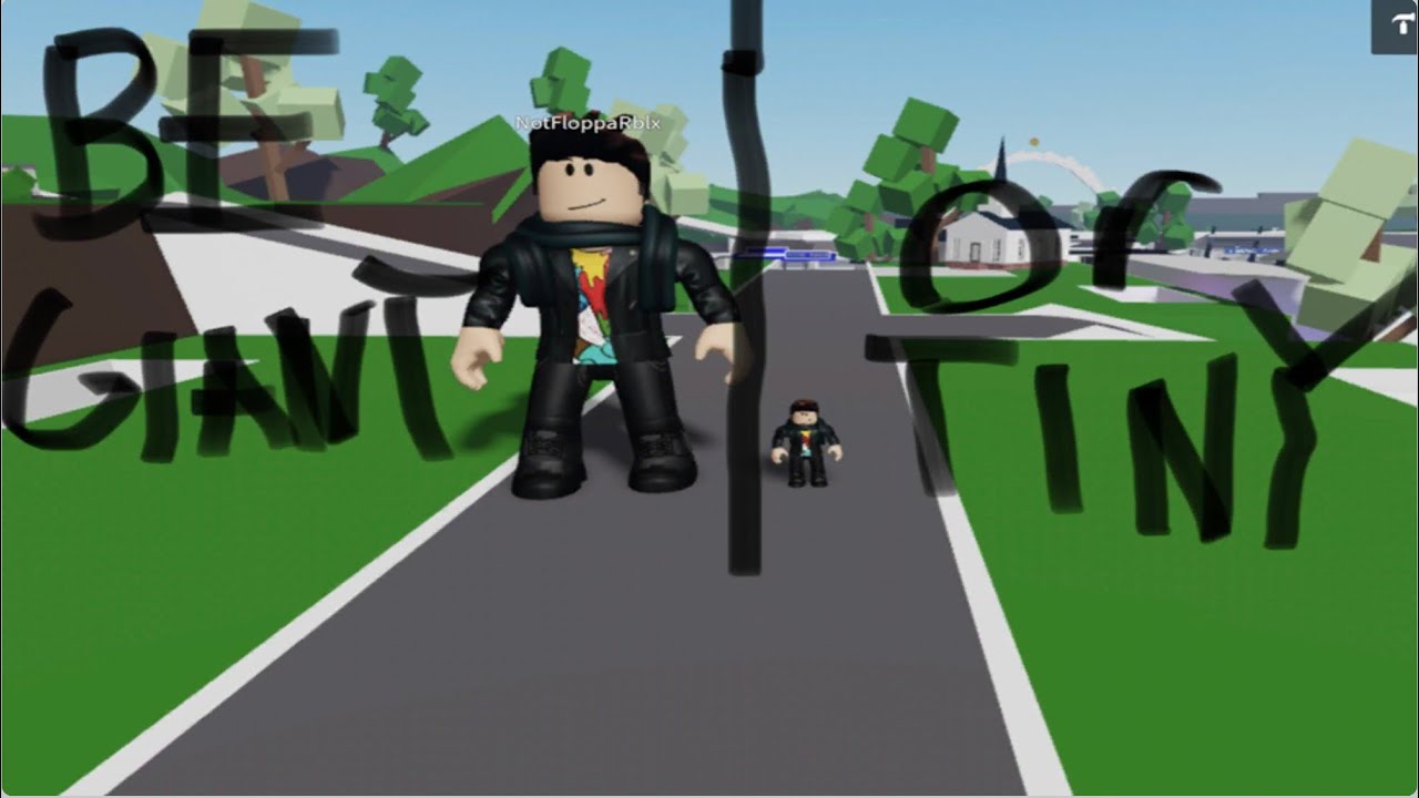 Playing my famous game (brookhaven but you are giant) PART 3 ...