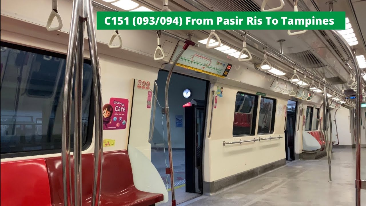 [Late Night Ride][SMRT] C151 (093/094) from Pasir Ris to Tampines - YouTube