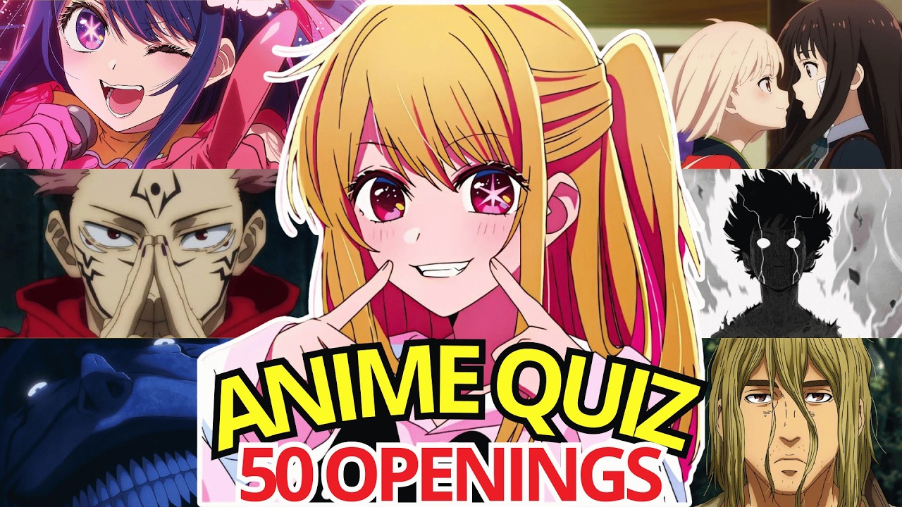 🎉GUESS THE ANIME BY THE OPENING!🎉 - ANIME QUIZ! PART 2 - YouTube