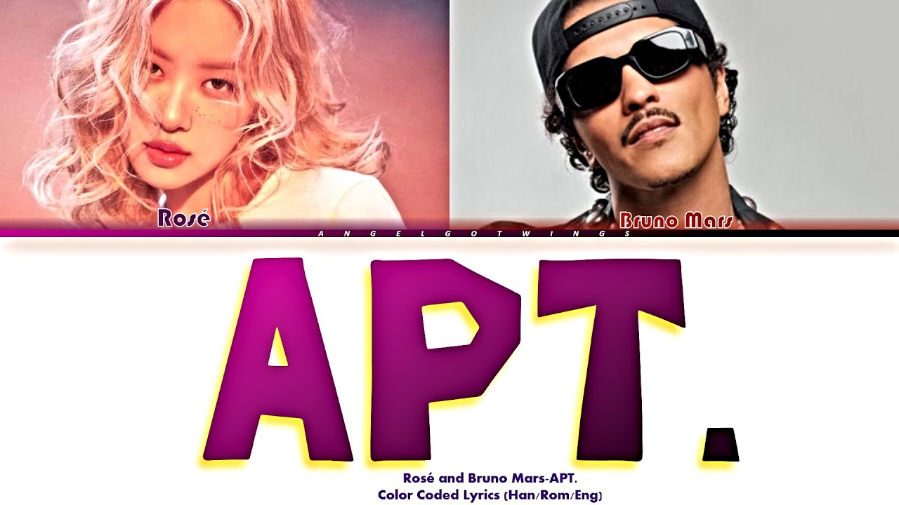 Rosé and Bruno Mars- APT. (Color Coded Lyrics HAN/ROM/ENG) - YouTube