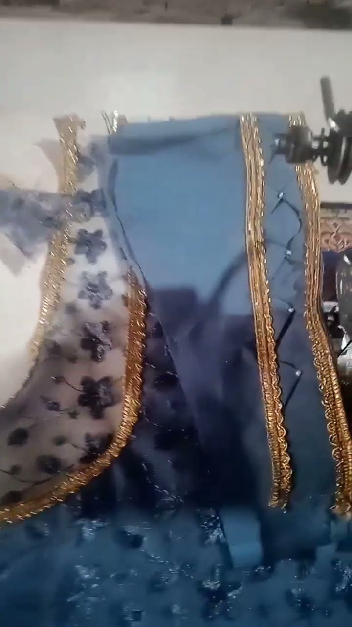 net wala blouse Mein Piche aur Baju ka design ka suit video kaisa laga ...