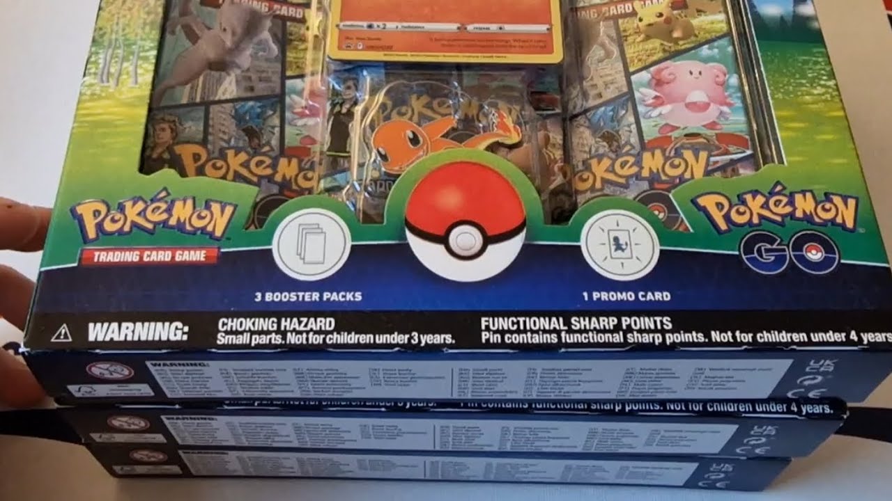Pokémon GO Kanto Starter Collection Boxes Opening! - YouTube