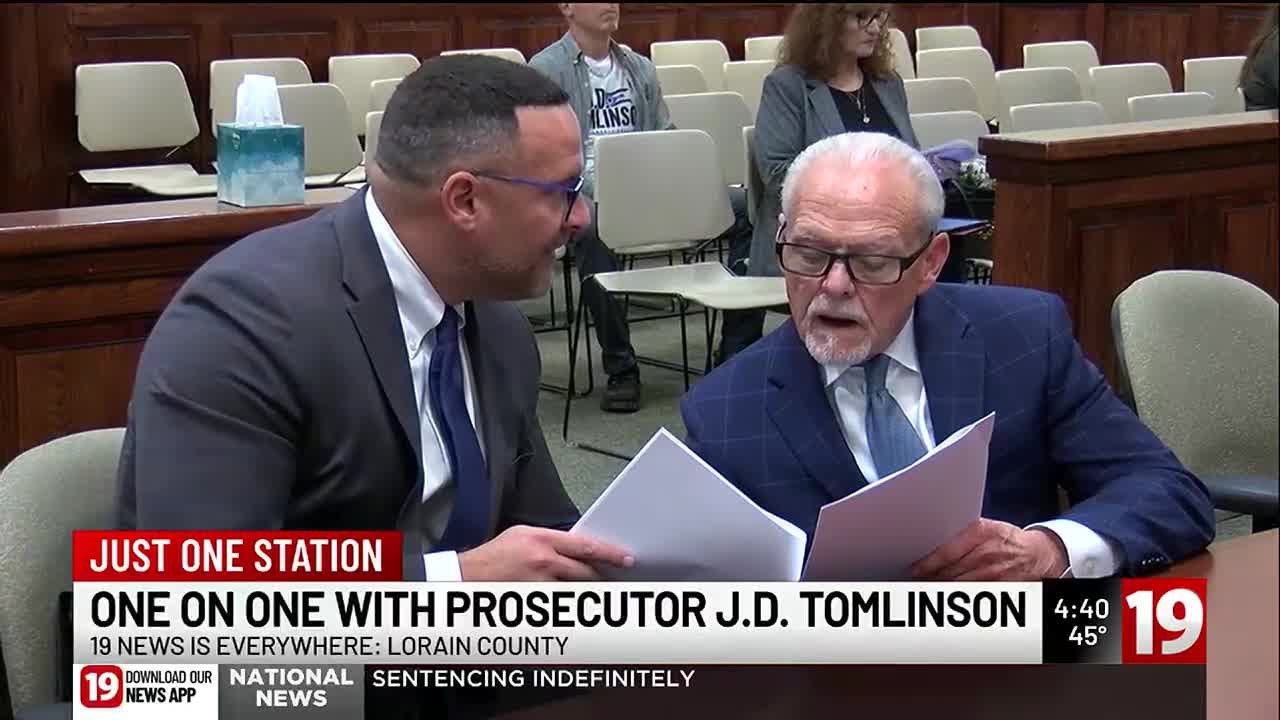 Outgoing Lorain Co. Prosecutor J.D. Tomlinson breaks silence for first ...
