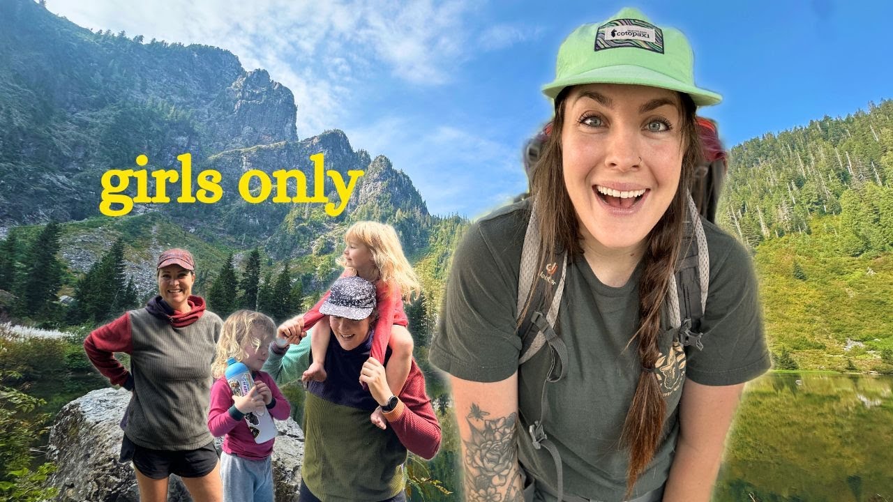 Swimming in an Alpine Lake | Girls Fall Backpacking Trip - YouTube