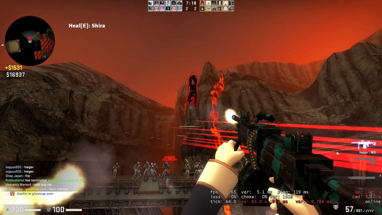 CSGO Zombie Escape ze_star_wars_prequel_f1 4th - YouTube