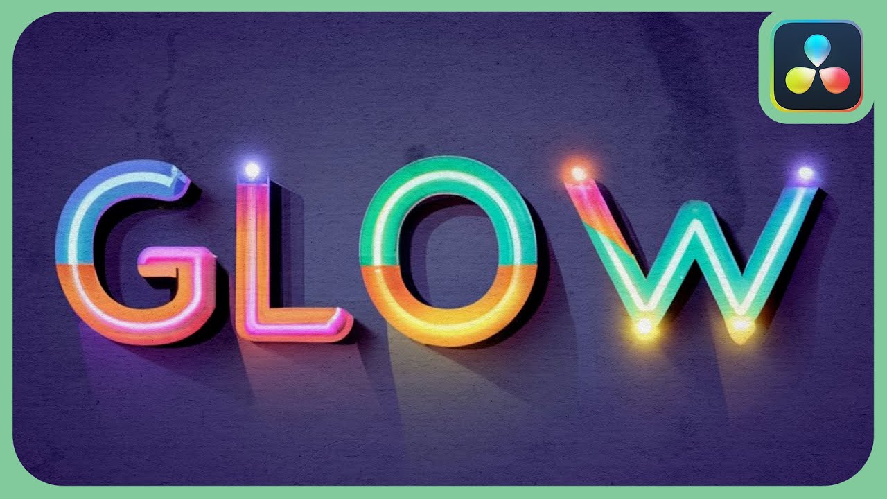 Simple Glow Transition | DaVinci Resolve | - YouTube