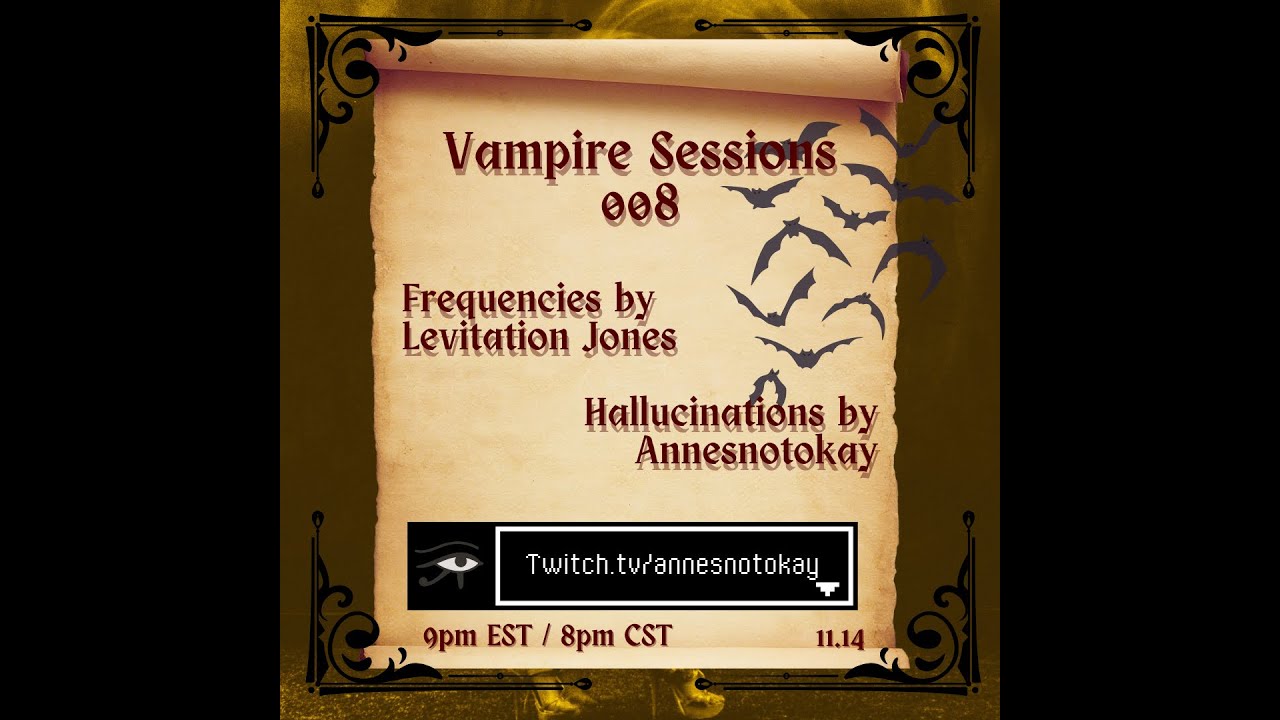 Vampire Sessions 008 | Feat. Levitation Jones - YouTube