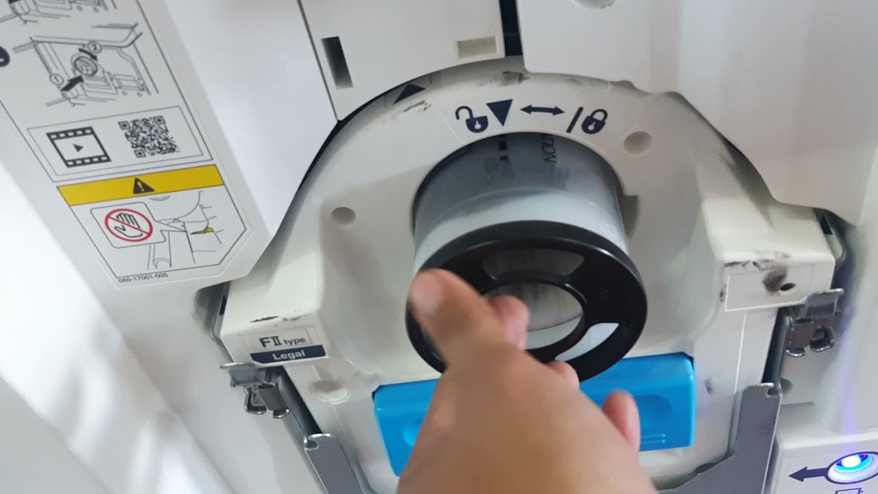 How to REFILL INK or REPLACE INK CARTRIDGE in RISO SF5130 EII A - YouTube