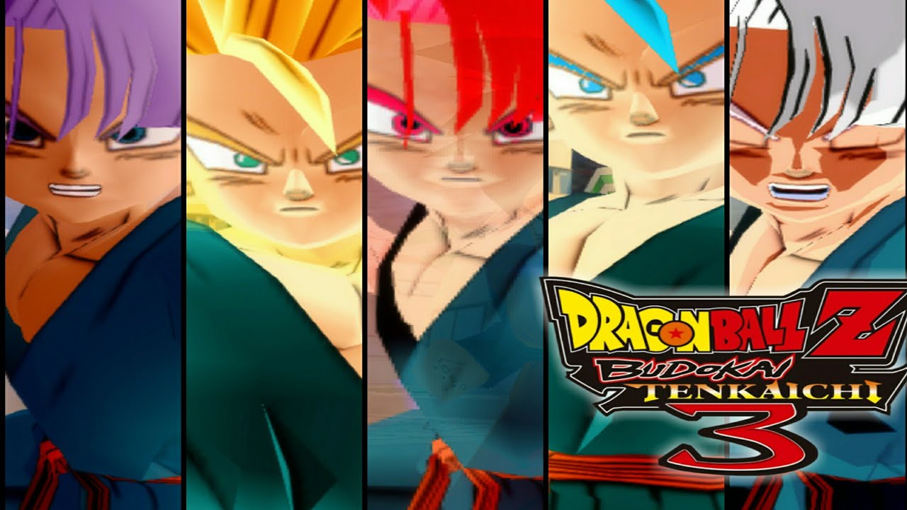 Kid Trunks All Forms Pack Dragon Ball Z Ultimate Budokai Tenkaichi 3 ...