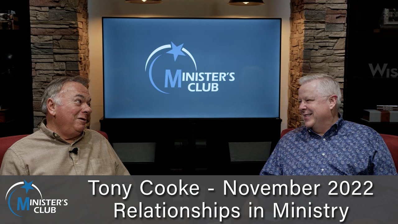 Ministers Club - Tony Cooke - November 2022 - YouTube
