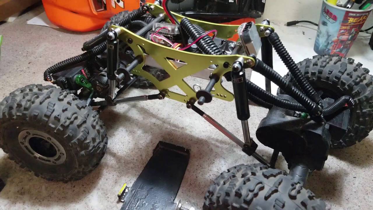 Evil RC presents a look inside at our custome moded RC Rock Crawler ...