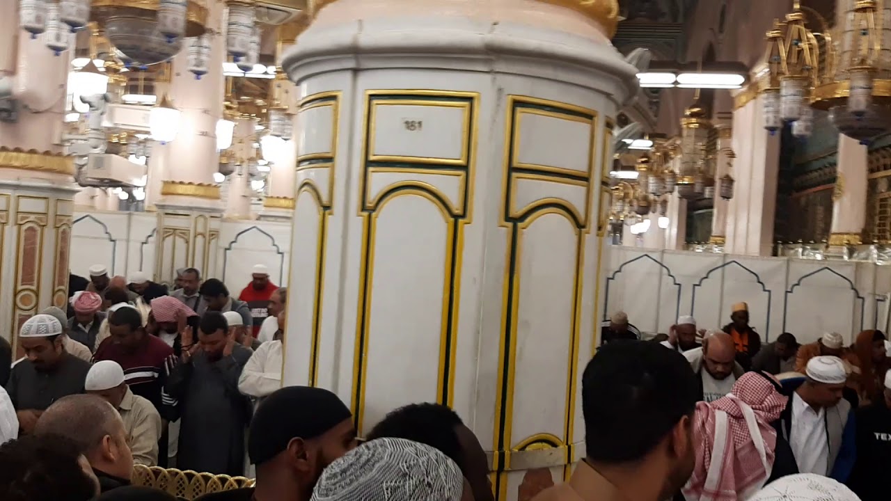 PROPHET MUHAMMAD'S GRAVE.( صلى الله عليه وسلم ). Watch till END. - YouTube