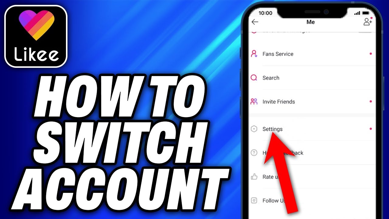 How To Switch Account in Likee (2025) - Easy Fix - YouTube