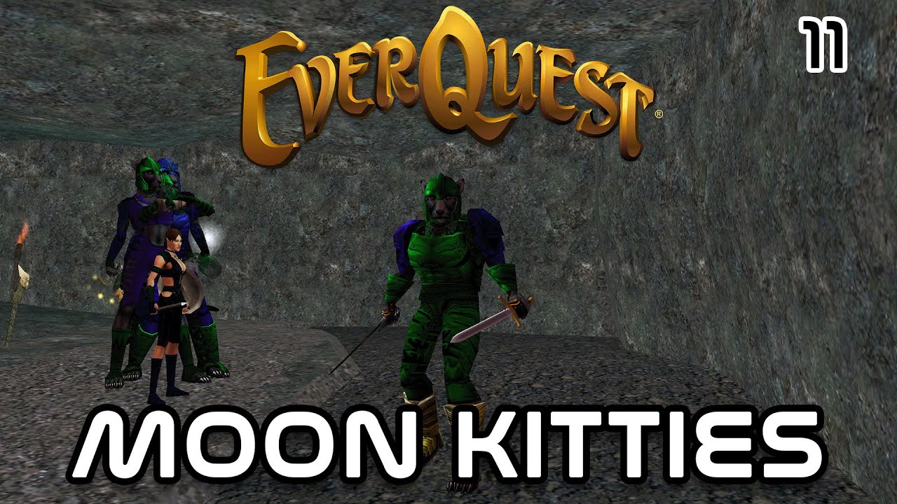 Everquest - Moon Kitties - 11 - Acrylia Caverns - YouTube