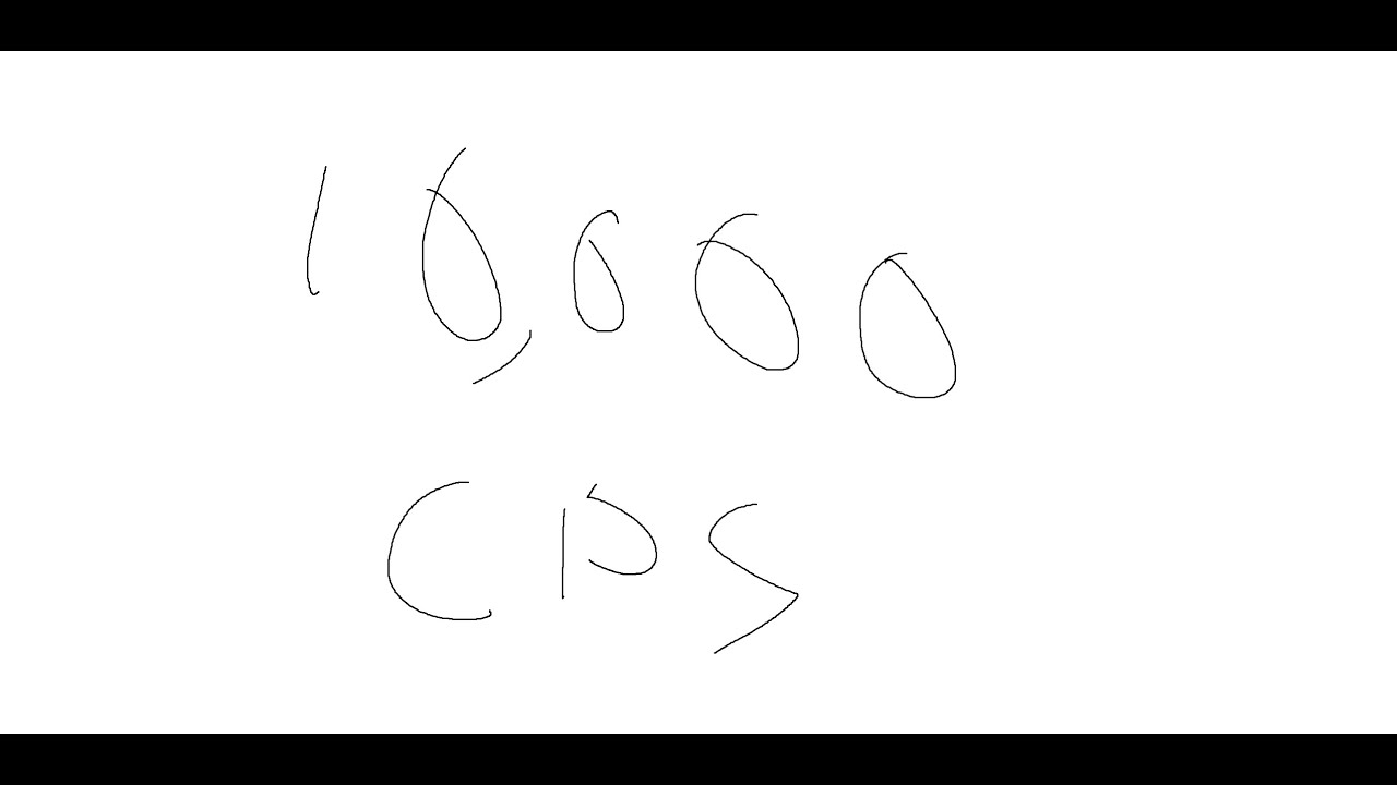 How to get Instant 10,000 cps - YouTube
