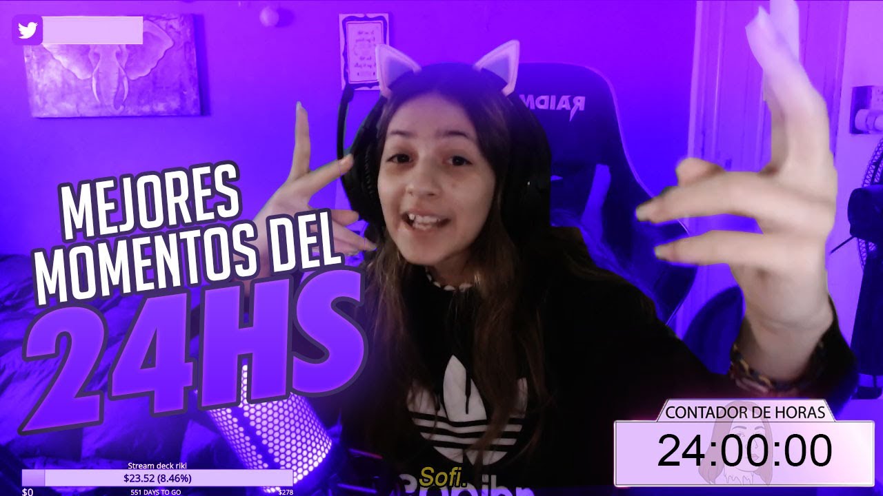 24 HORAS EN STREAM - YouTube