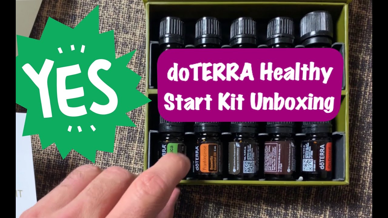 doTERRA Healthy Start Kit Unboxing - YouTube