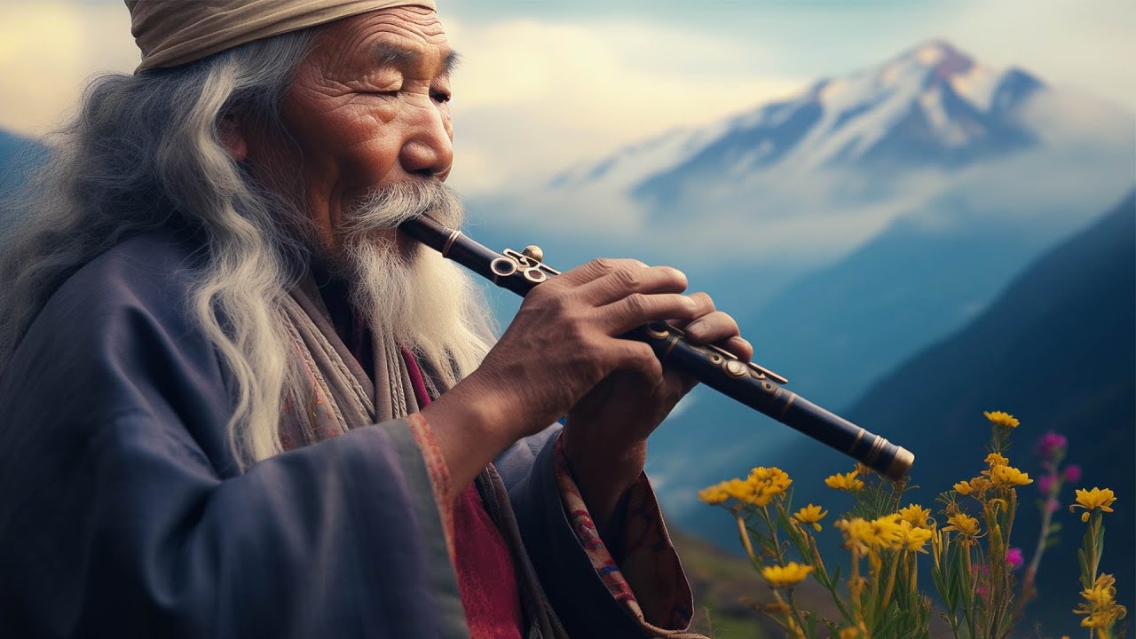 Tibetan Flute Helps Relax Your Mind, Reduce Stress, Peace and Happiness ...