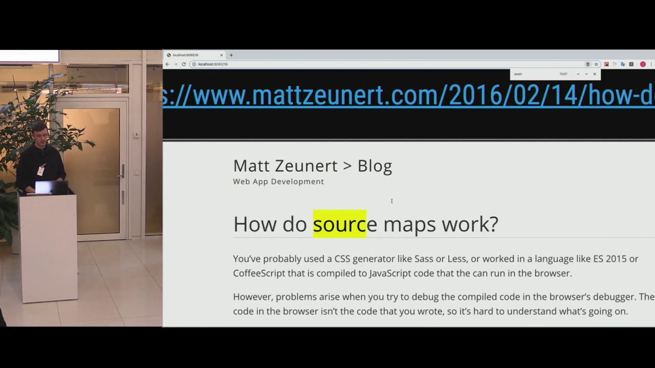 Ivan Shmidt - "Check your sources: story of sourcemaps". - YouTube