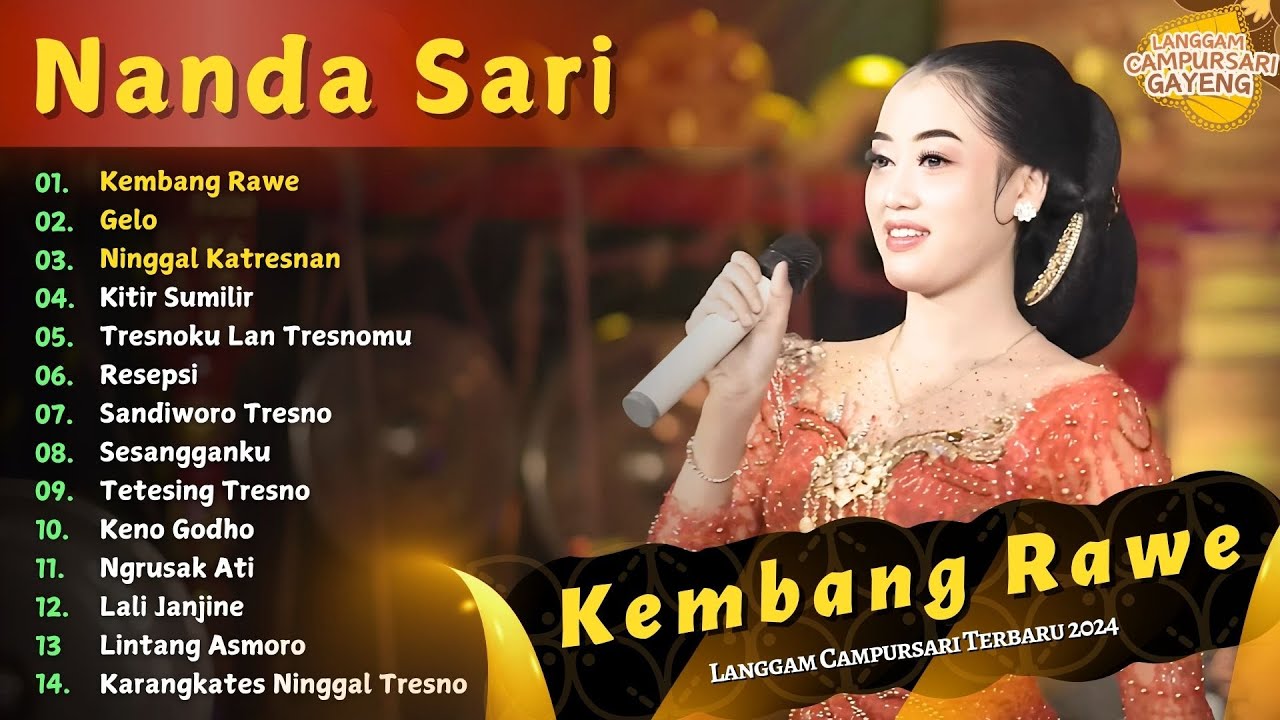 LANGGAM CAMPURSARI TERPOPULER NANDA SARI - KEMBANG RAWE | KOMPILASI ...