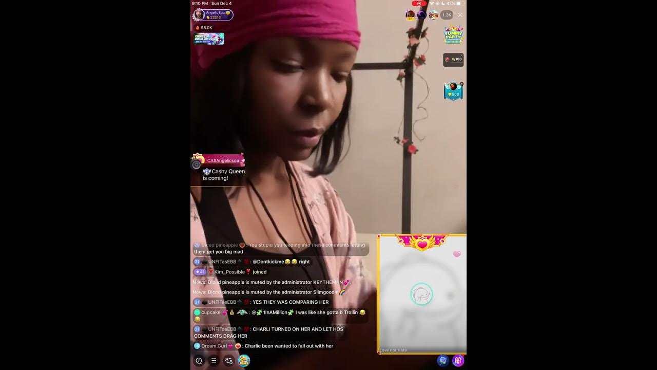 Angelic Soul Response To Charli And Sue Woo Sit Down - YouTube