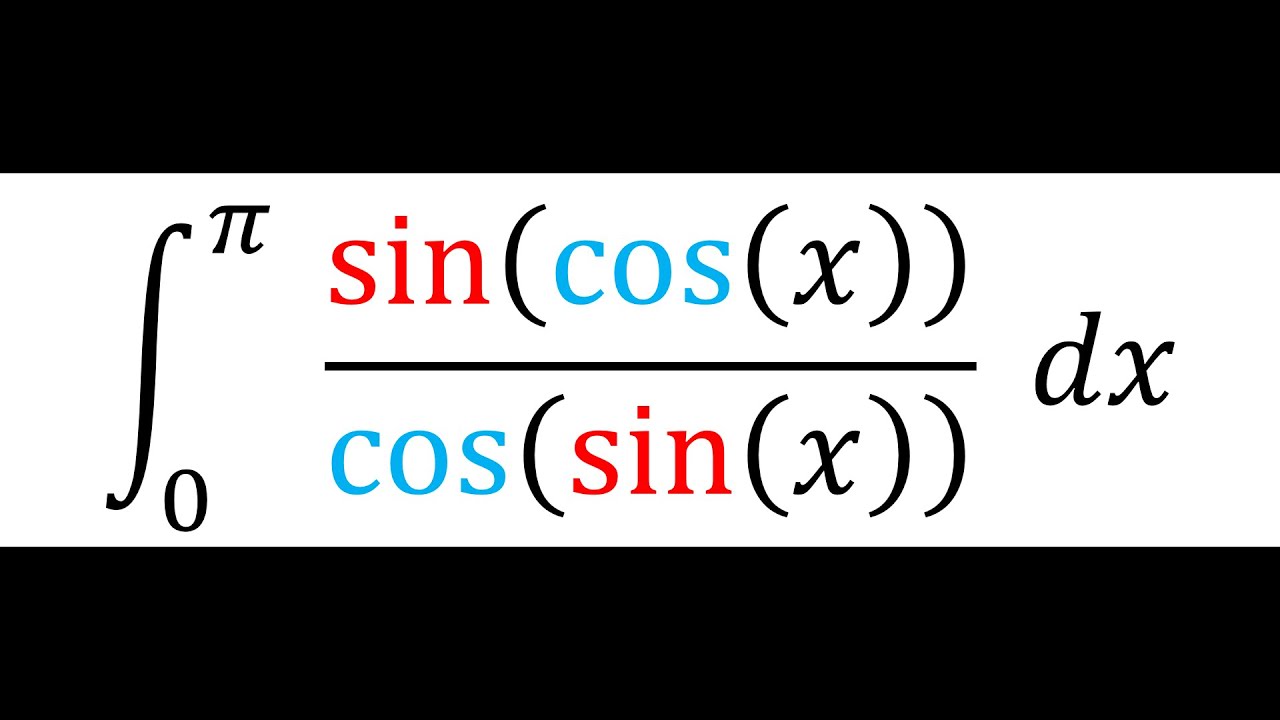 Integral on Composite Trigonometry Function - YouTube
