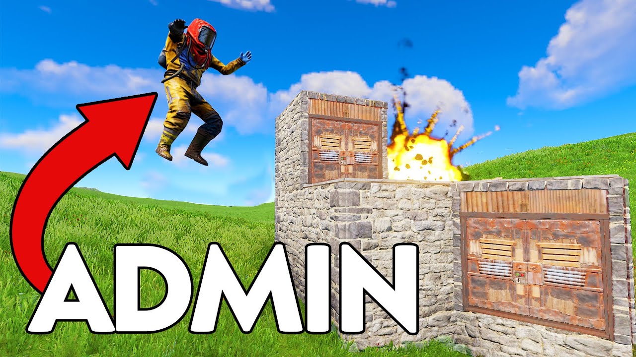 They thought I was an admin… - Rust - YouTube