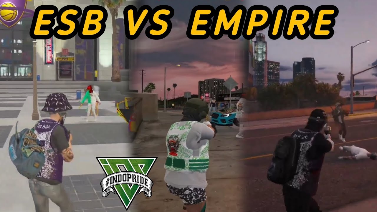 ESB VS EMPIRE CLASH DI MAZE BANK #esb #empireidp #indopriderp - YouTube