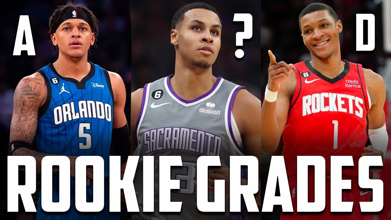 Grading EVERY Top 10 Rookie's First Half Of The Season... - YouTube