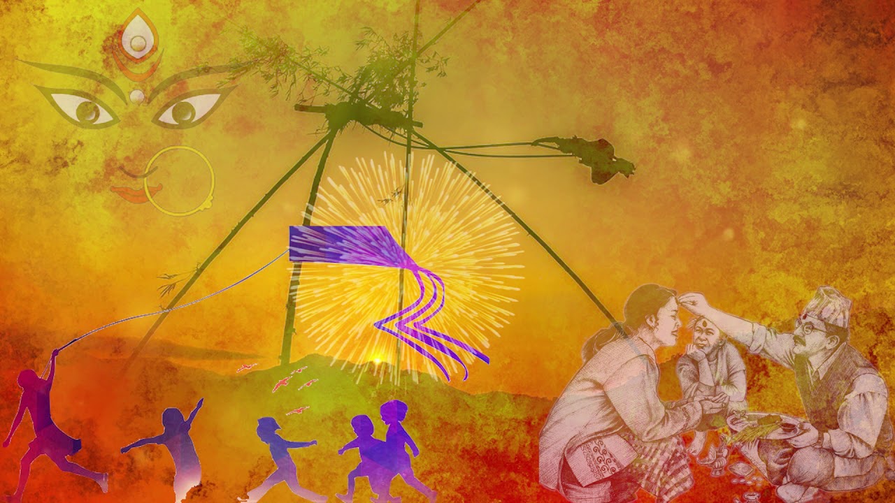 DASHAIN SONG || DEEP THAPA || NIRAJ PAUDEL || AAKANSHYA GHIMIRE ...