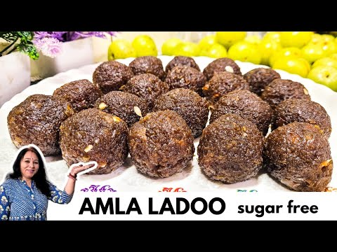 Amla Jaggery Laddu Recipe ~ amla laddu for hair growth | amla laddu ...