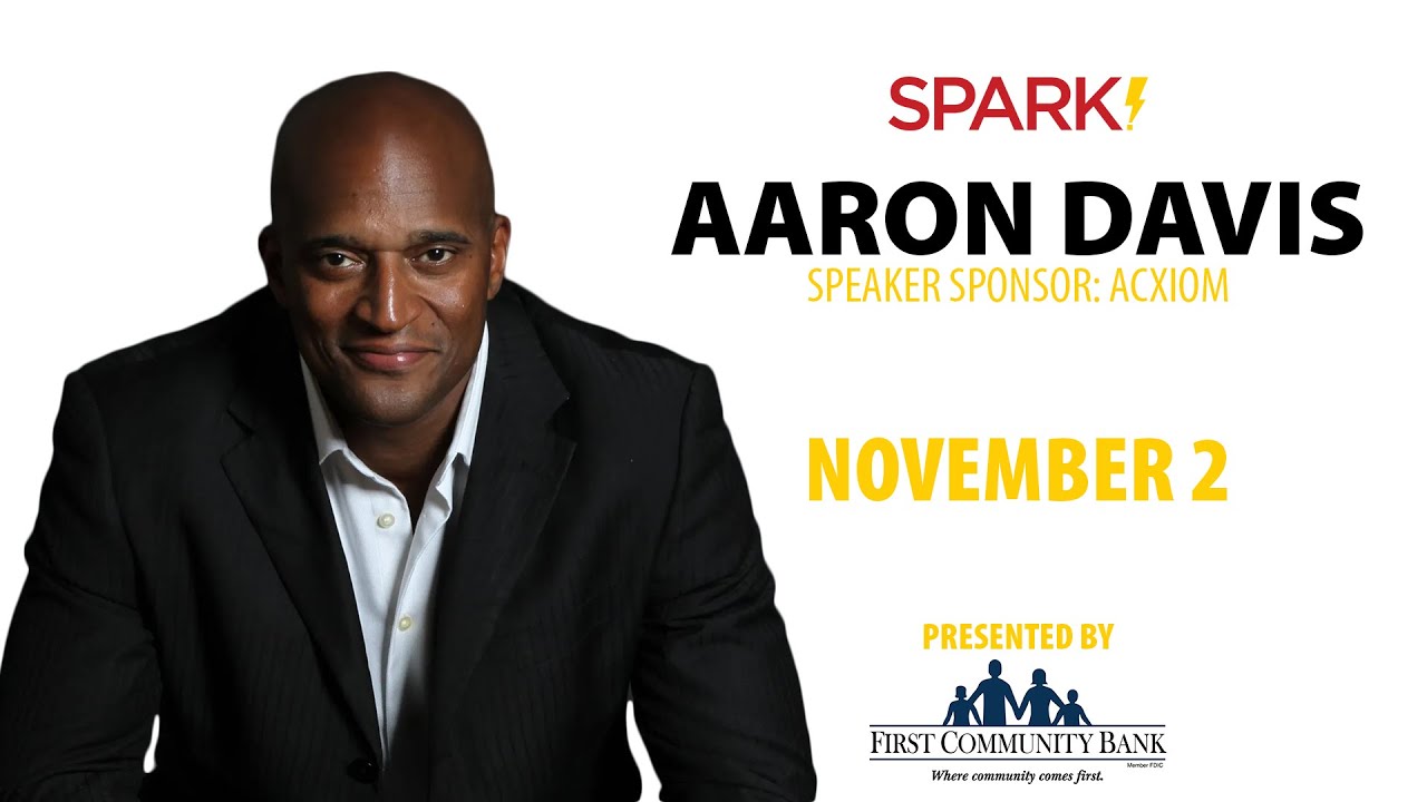 See Aaron Davis at SPARK! on Nov. 2! | Conway Area Chamber of Commerce ...