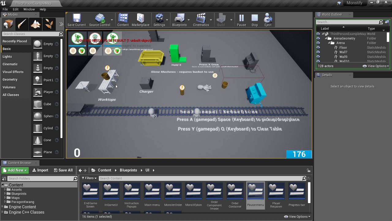 Pause menu UI - YouTube