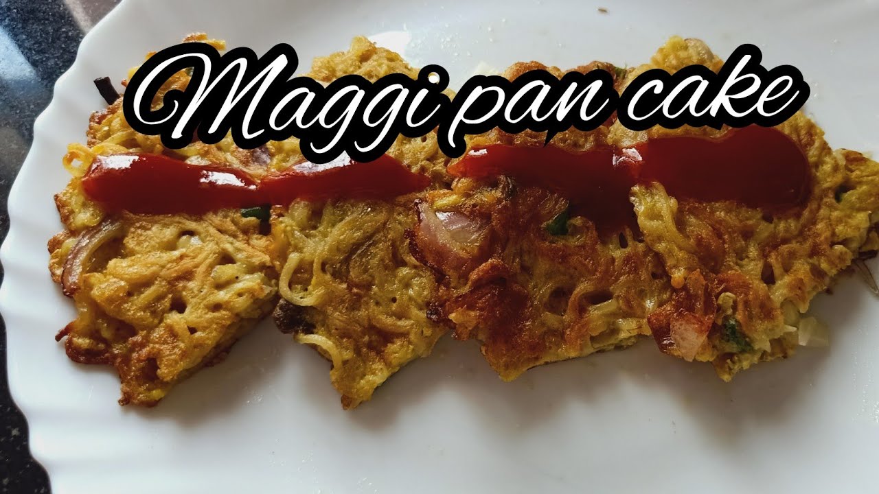 Maggi pan cake || How to make maggi pan cake recipe by Nilu Vlogs - YouTube