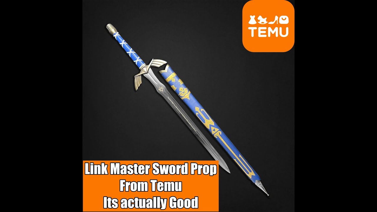 Temu Zelda Master Sword - YouTube